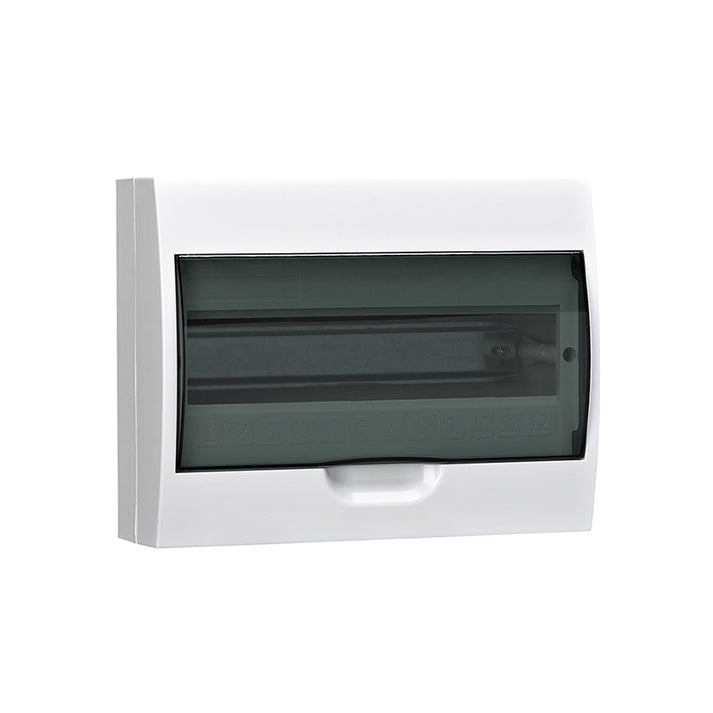 Distribution Board PVC Surface DIN Rail 12 Way – Shoppingmore